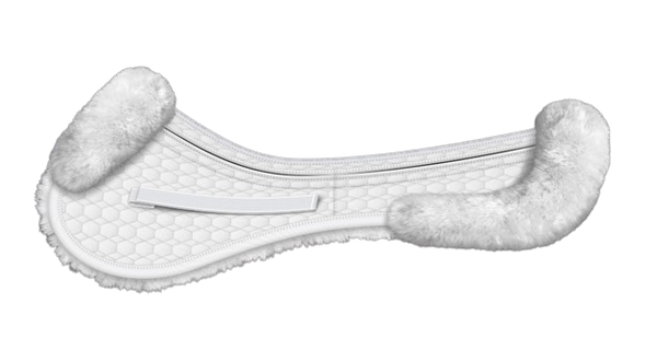 EA Mattes correction half pad - sheepskin show jump cut - Performance ...